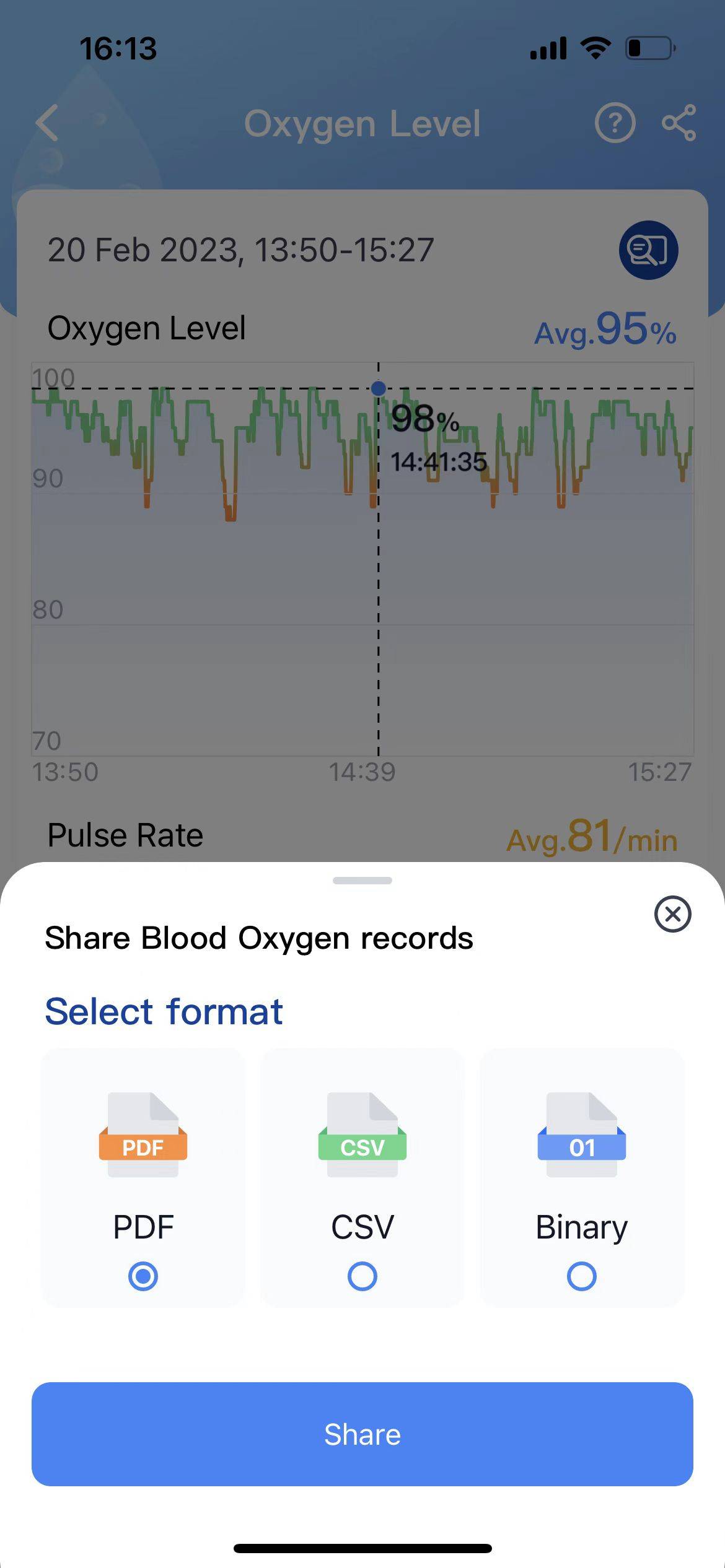 O2RingAppSettingup – Wellue